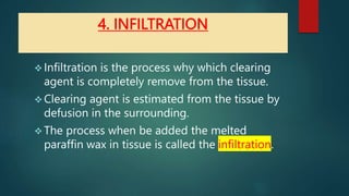 Tissue processing | PPTX