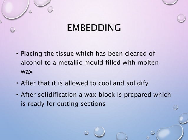 Tissue Processing.pptx | Chemistry | Science