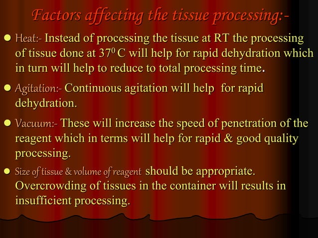 Tissue Processing of Histopathology.pptx | First Aid | Injuries