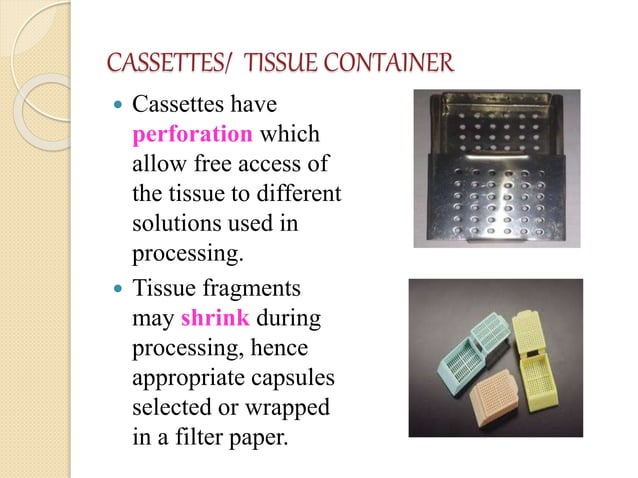 tissue processing introduction basics ppt | PPTX
