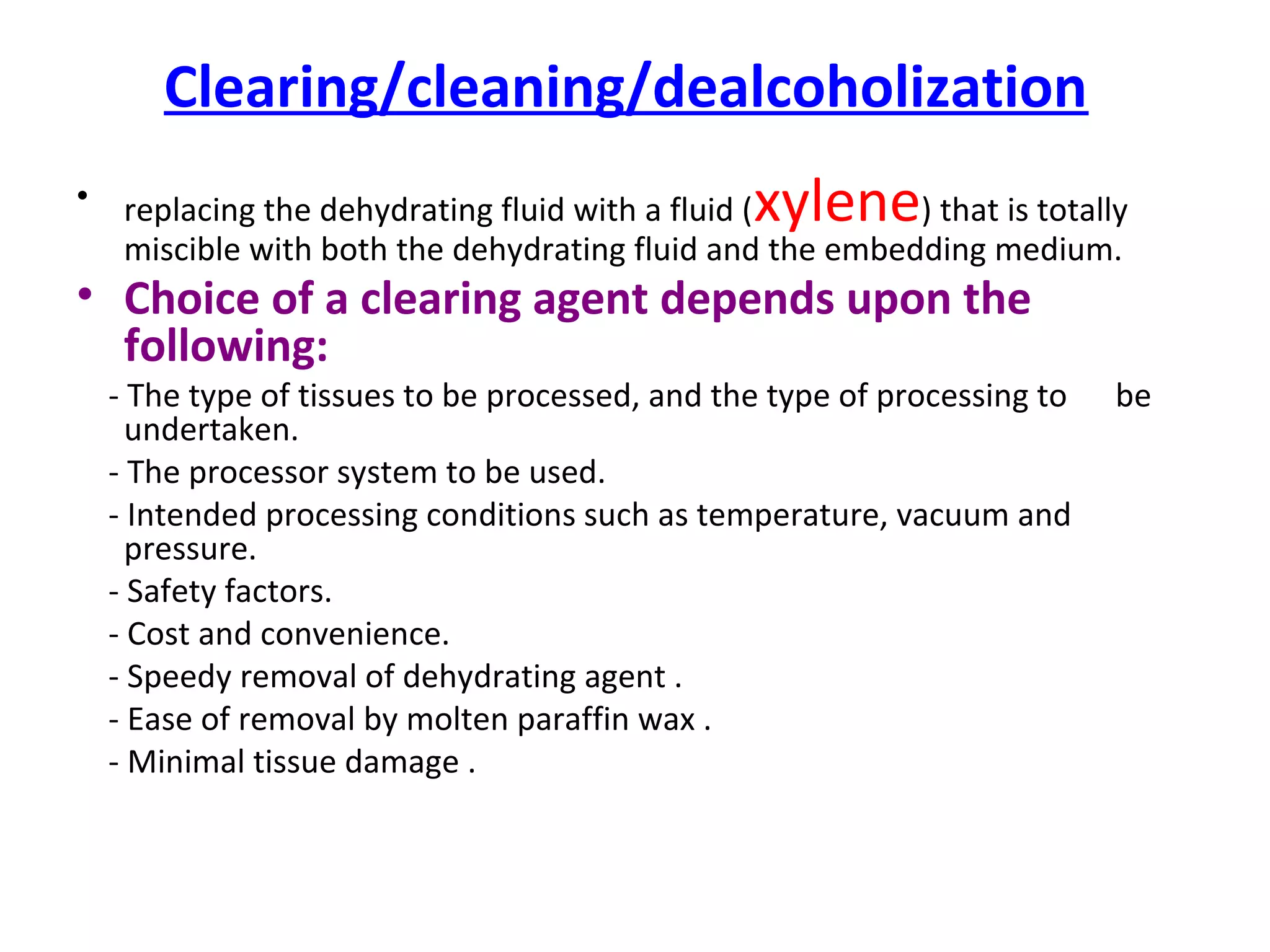 Tissue processing by dr manzoor | PPT