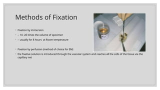 TiSSue Processing – Histology techniqueS (part 1.pptx