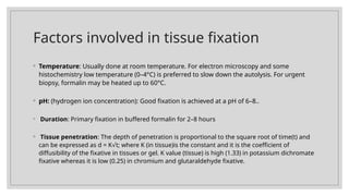 TiSSue Processing – Histology techniqueS (part 1.pptx