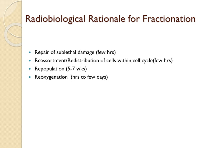 Tissue radiosensitivity | PPTX