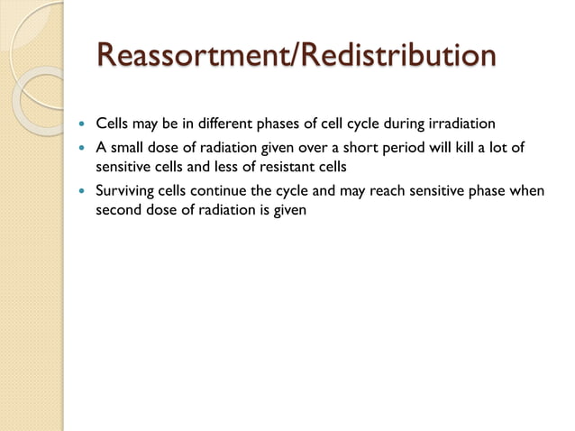 Tissue radiosensitivity | PPTX
