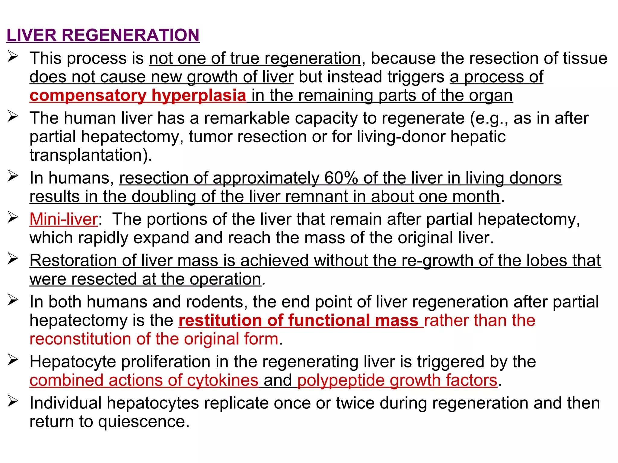 Tissue regeneration and repair l4 | PPT