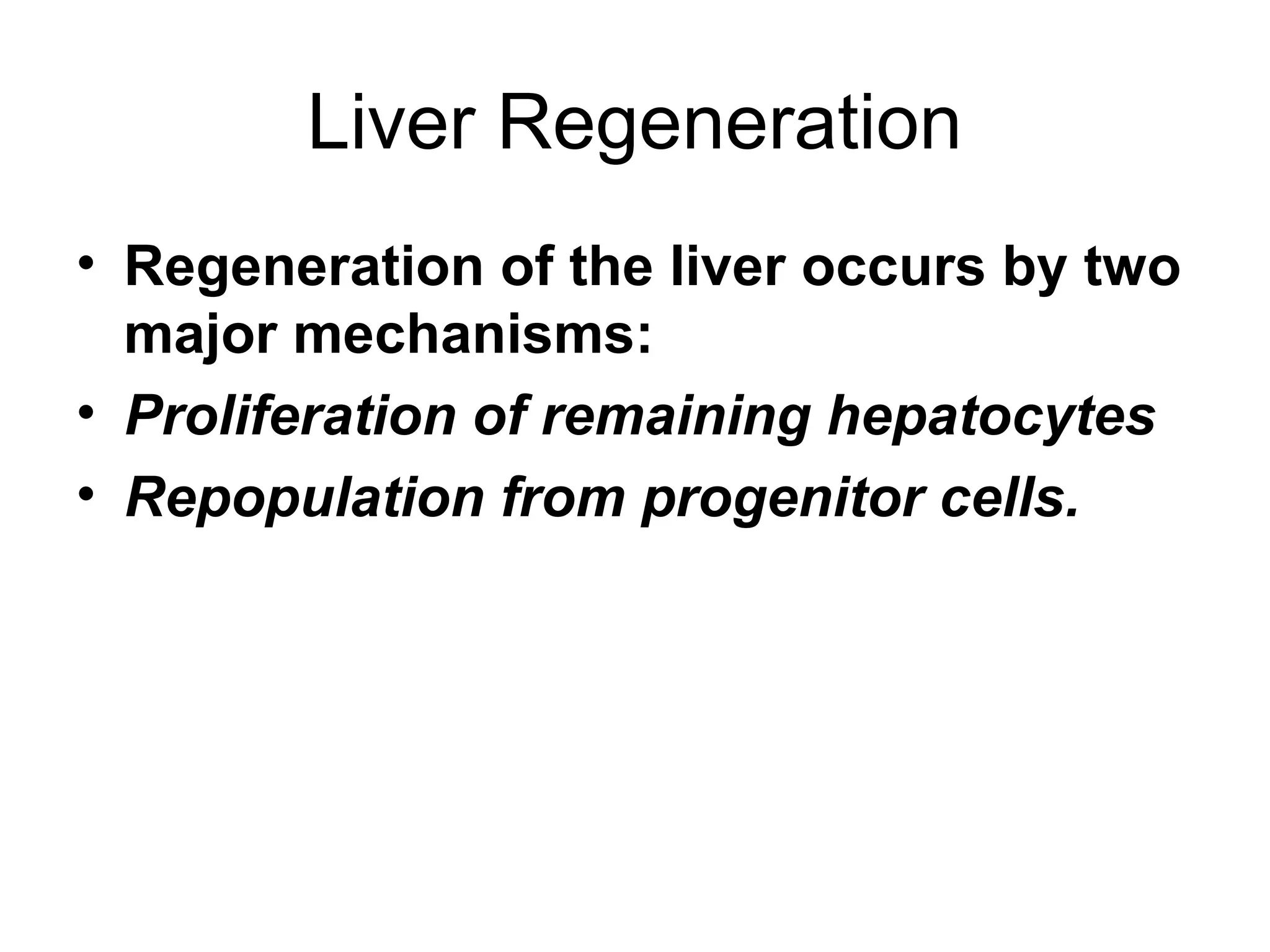 Tissue repair, regeneration and wound healing (1) | PPT