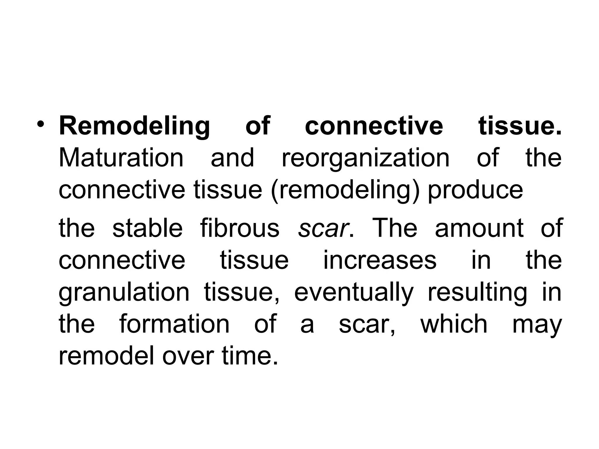 Tissue repair, regeneration and wound healing (1) | PPT