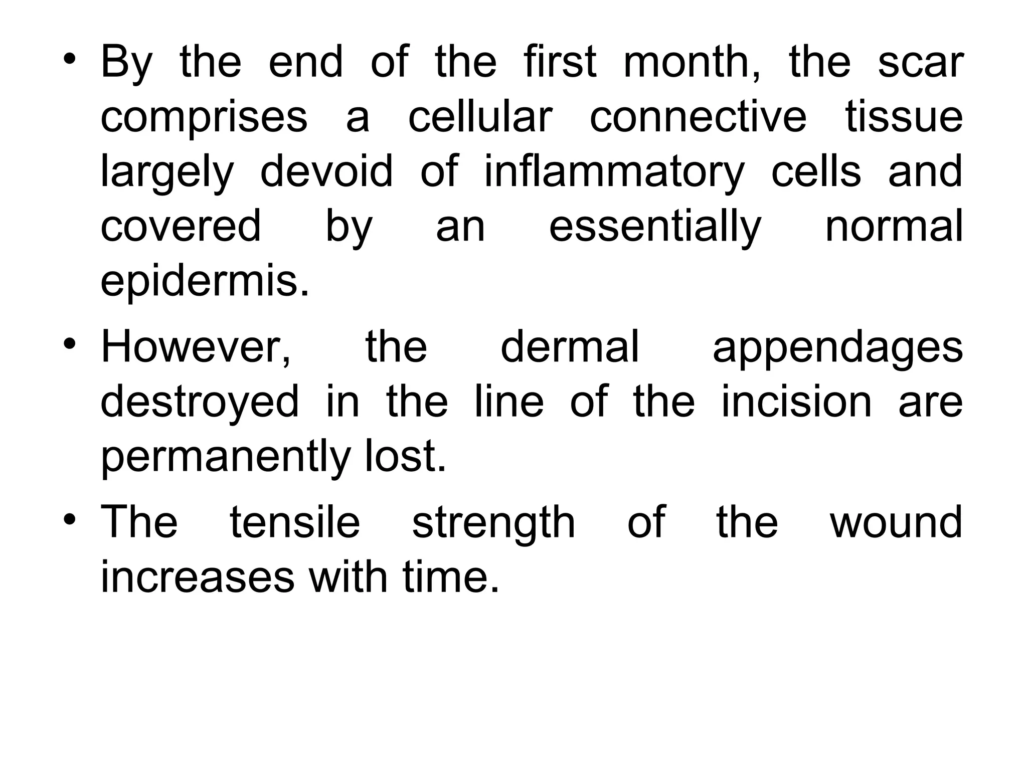 Tissue repair, regeneration and wound healing (1) | PPT