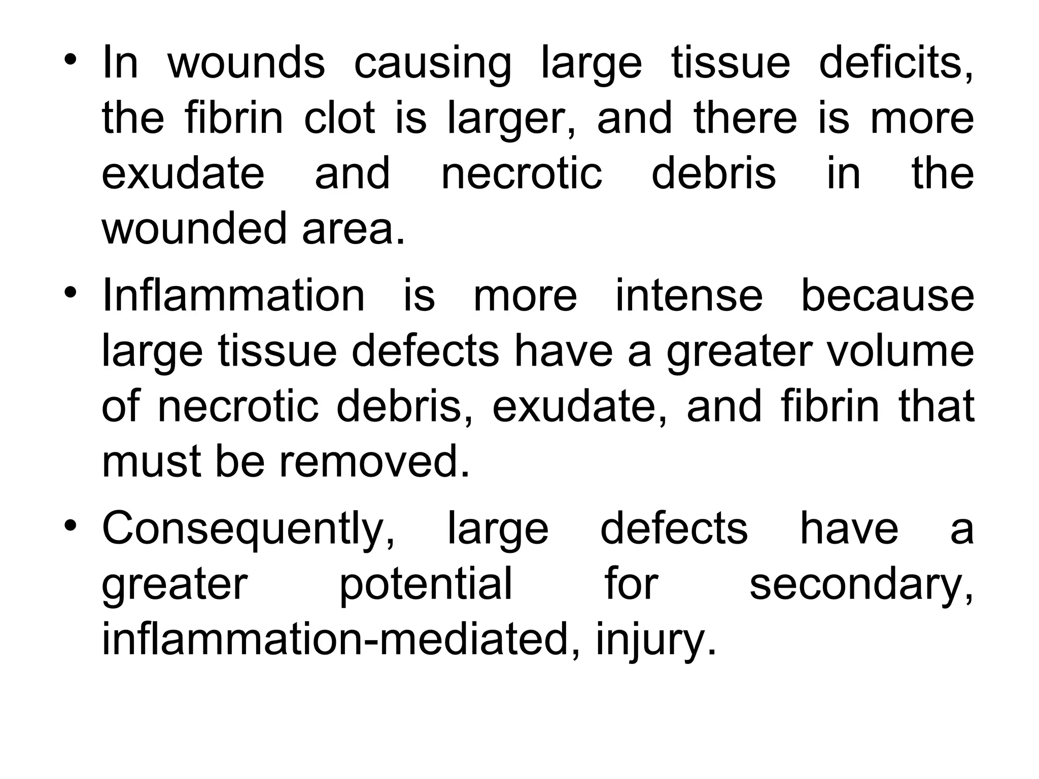 Tissue repair, regeneration and wound healing (1) | PPT