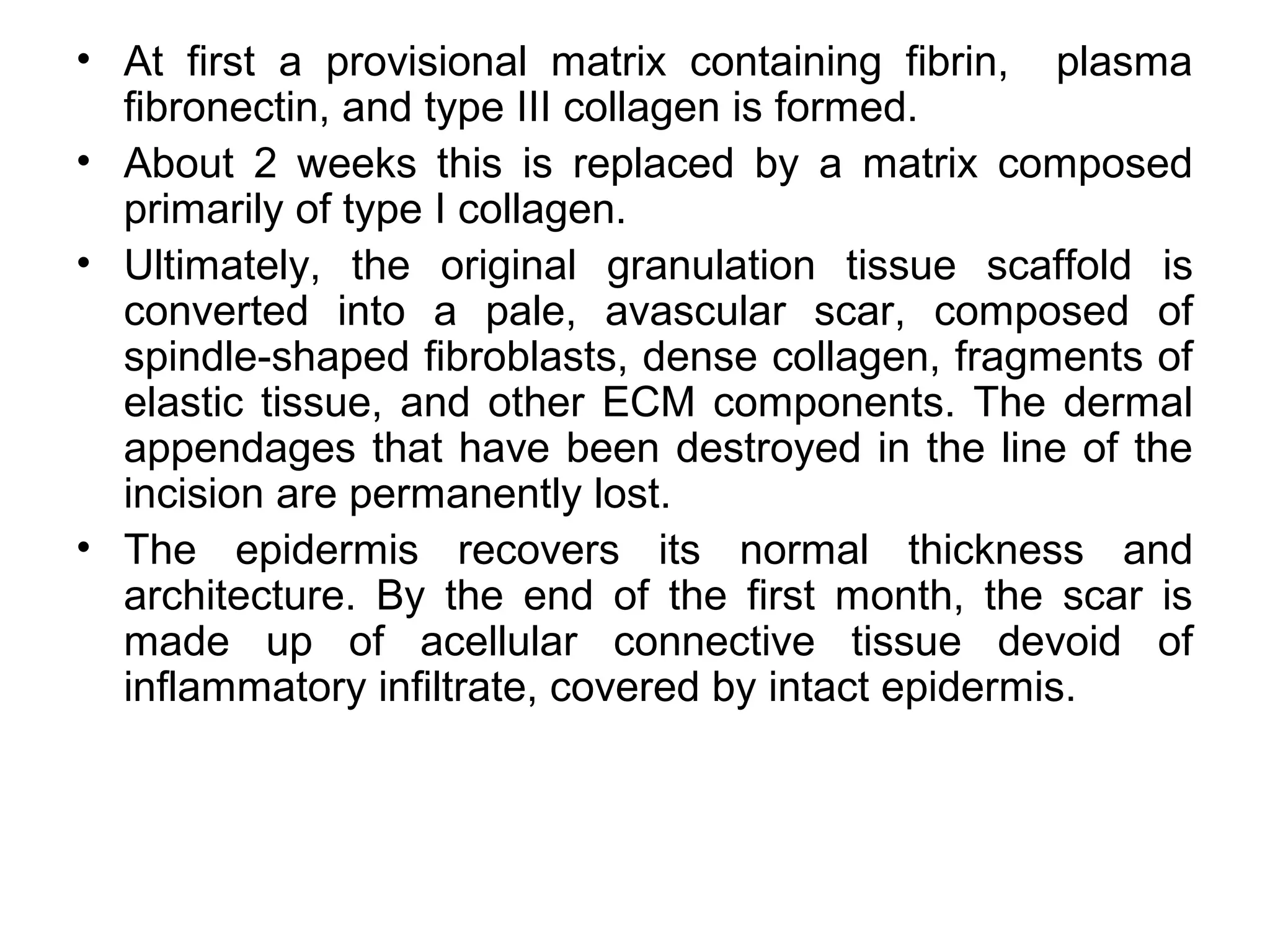 Tissue repair, regeneration and wound healing (1) | PPT