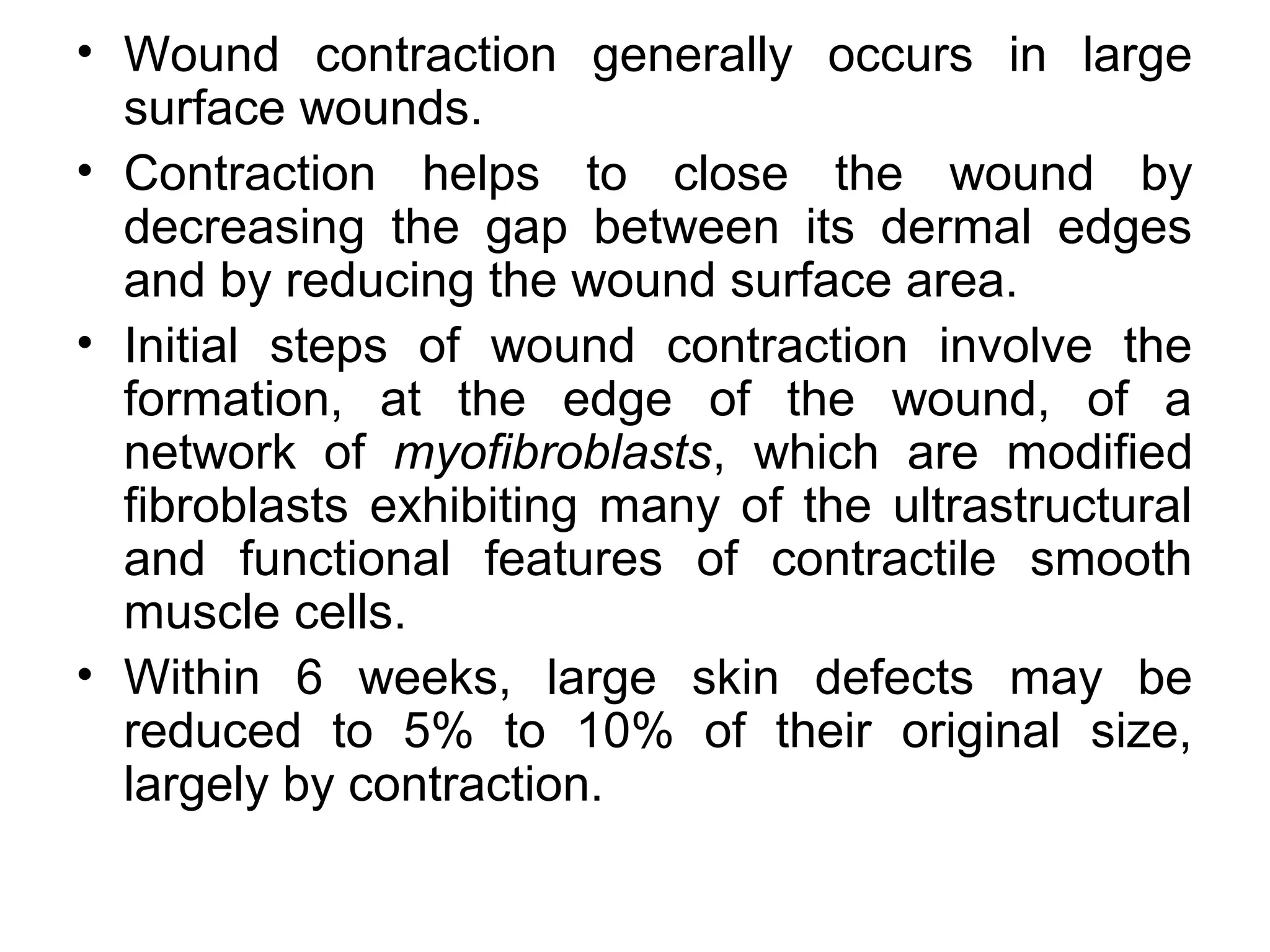 Tissue repair, regeneration and wound healing (1) | PPT