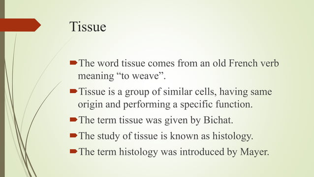 Here's a complete presentation on the topic of "tissue " for pharm d ...