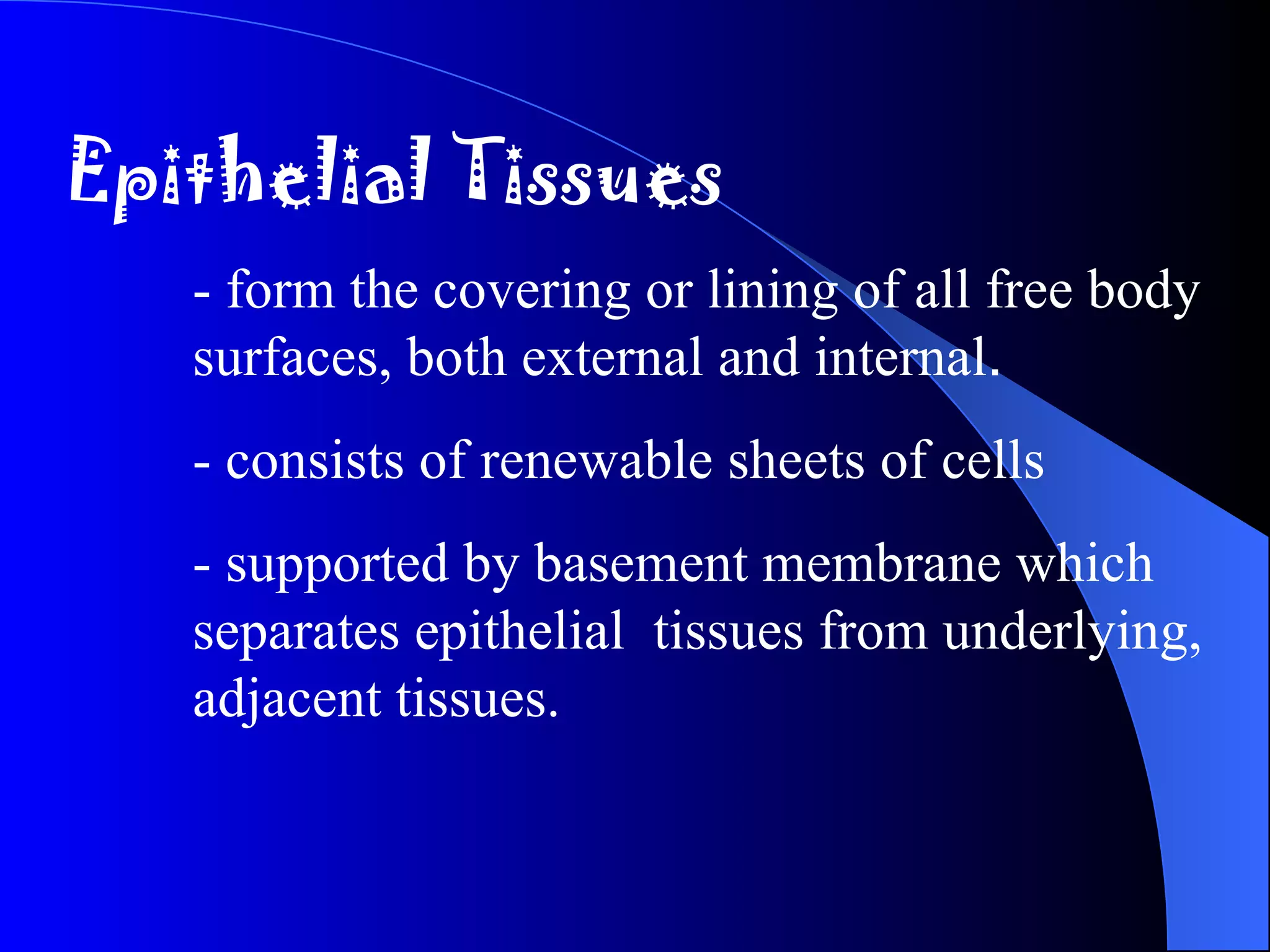 Tissues. types | PPT