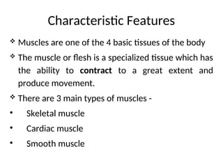 The Tissues of the human body for student | PPT