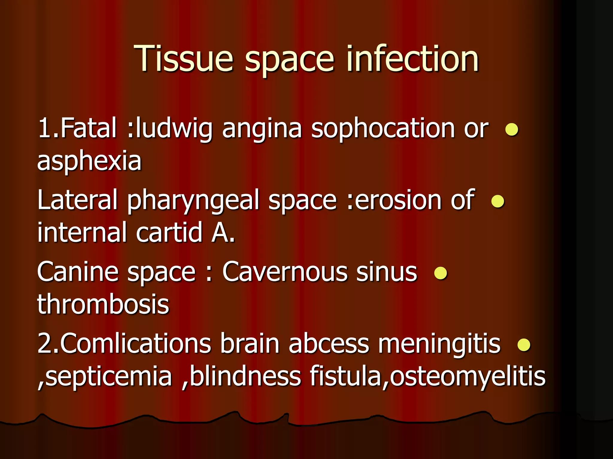 Tissue space infection ‫‬.ppt