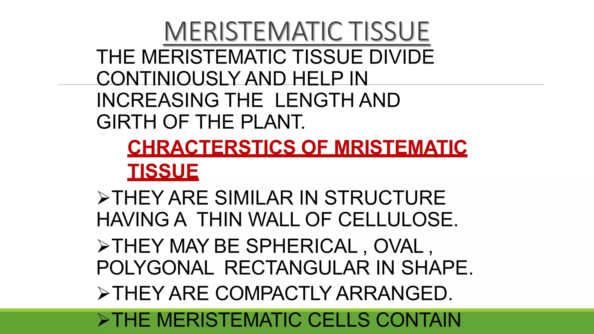 Tissues PPT class 9 | PPTX
