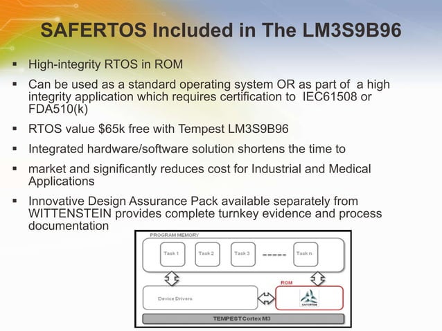 Stellaris® 9000 Family of ARM® Cortex™-M3 | PPT