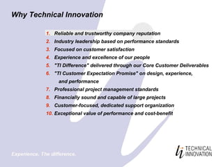Technical Innovation Presentation | PPS