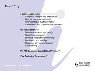 Technical Innovation Presentation | PPS