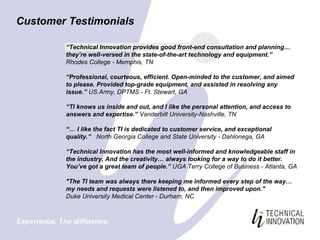 Technical Innovation Presentation | PPS