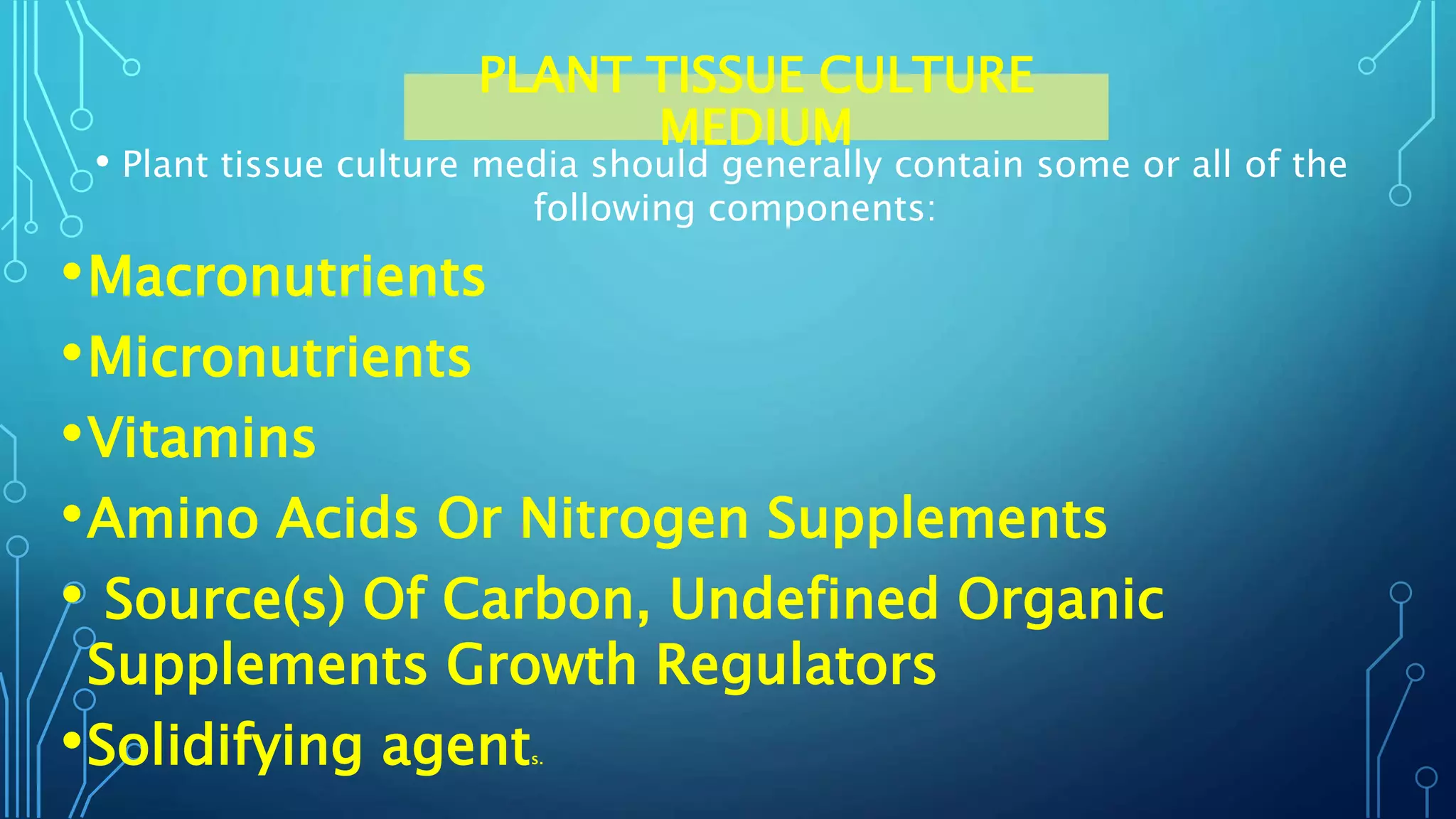Tissue culture basic techniques | PPTX