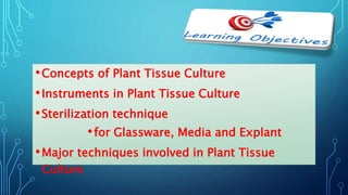 Tissue culture basic techniques | PPTX