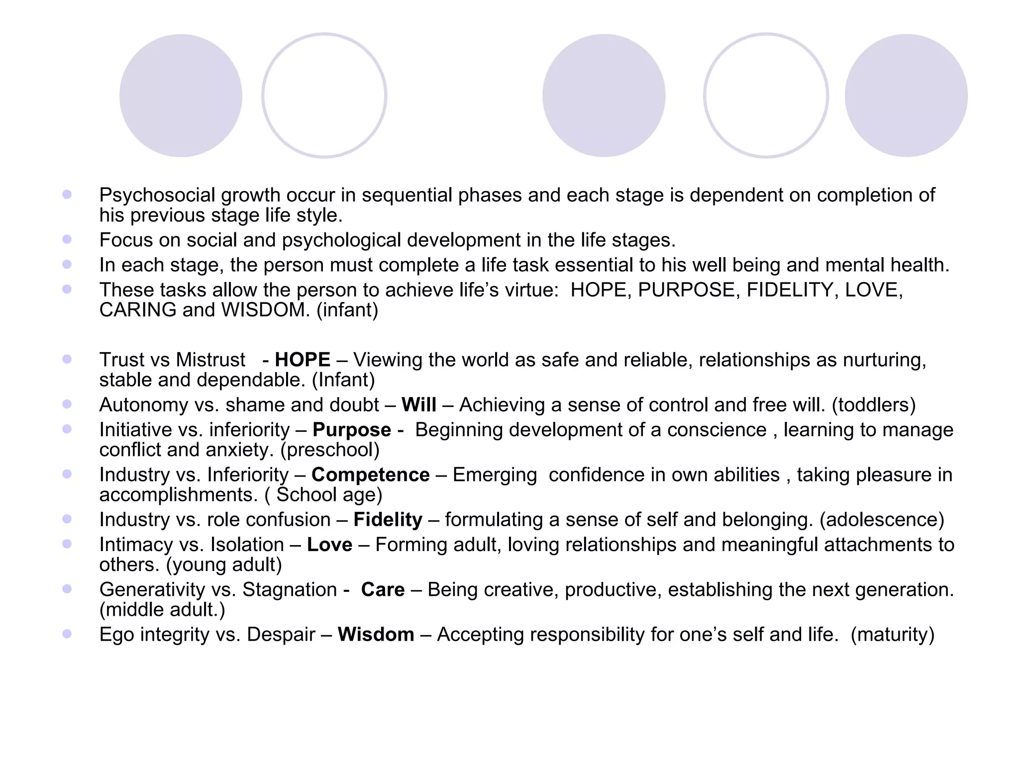 Components of Human Development | PPT