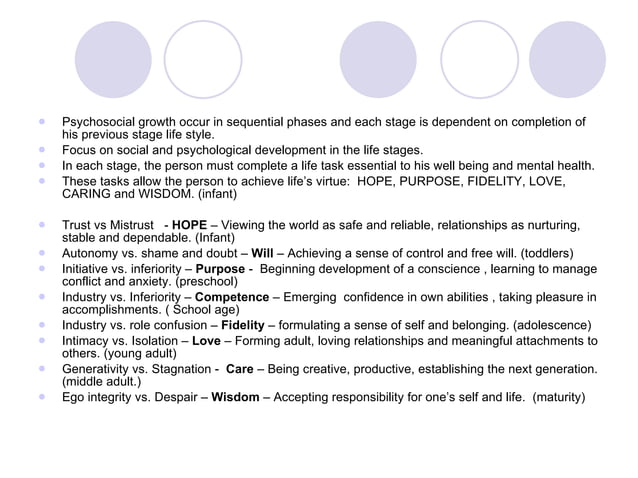 Components of Human Development | PPT