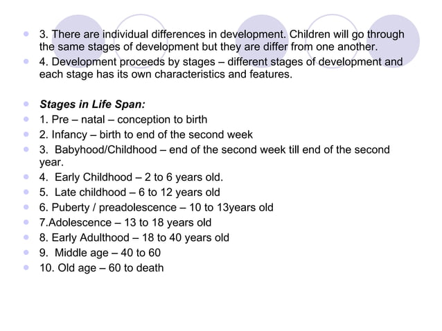 Components of Human Development | PPT