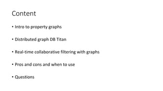 Big Graph Data with Titan DB | PPT | Free Download