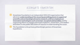 TITAN-DISCOVER THE SEA IMPLOSION ACCIDENT.pptx | Scuba Diving | Extreme ...