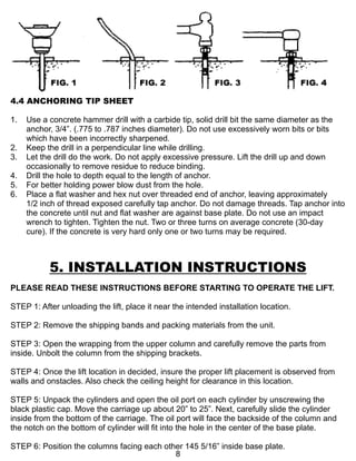 Titan hd2 p-11000ac-2-post-lift-manual | PDF