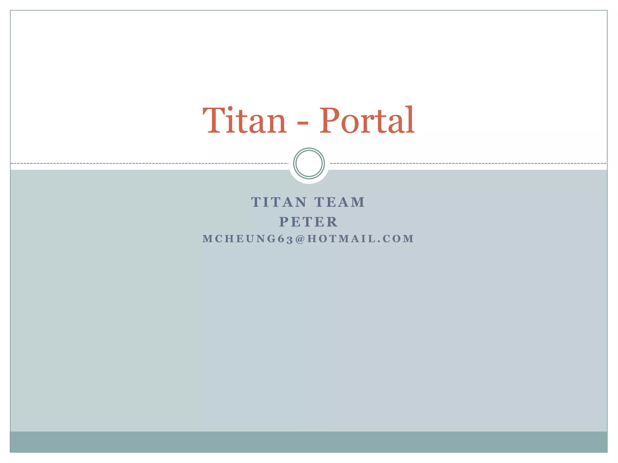 Titan - hk openstack 4th birthday party | PPT