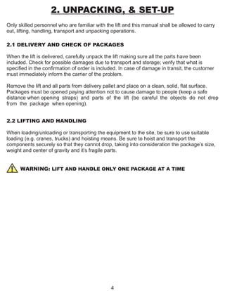 Titan scissor-lift-mrl-6000-manual | PDF