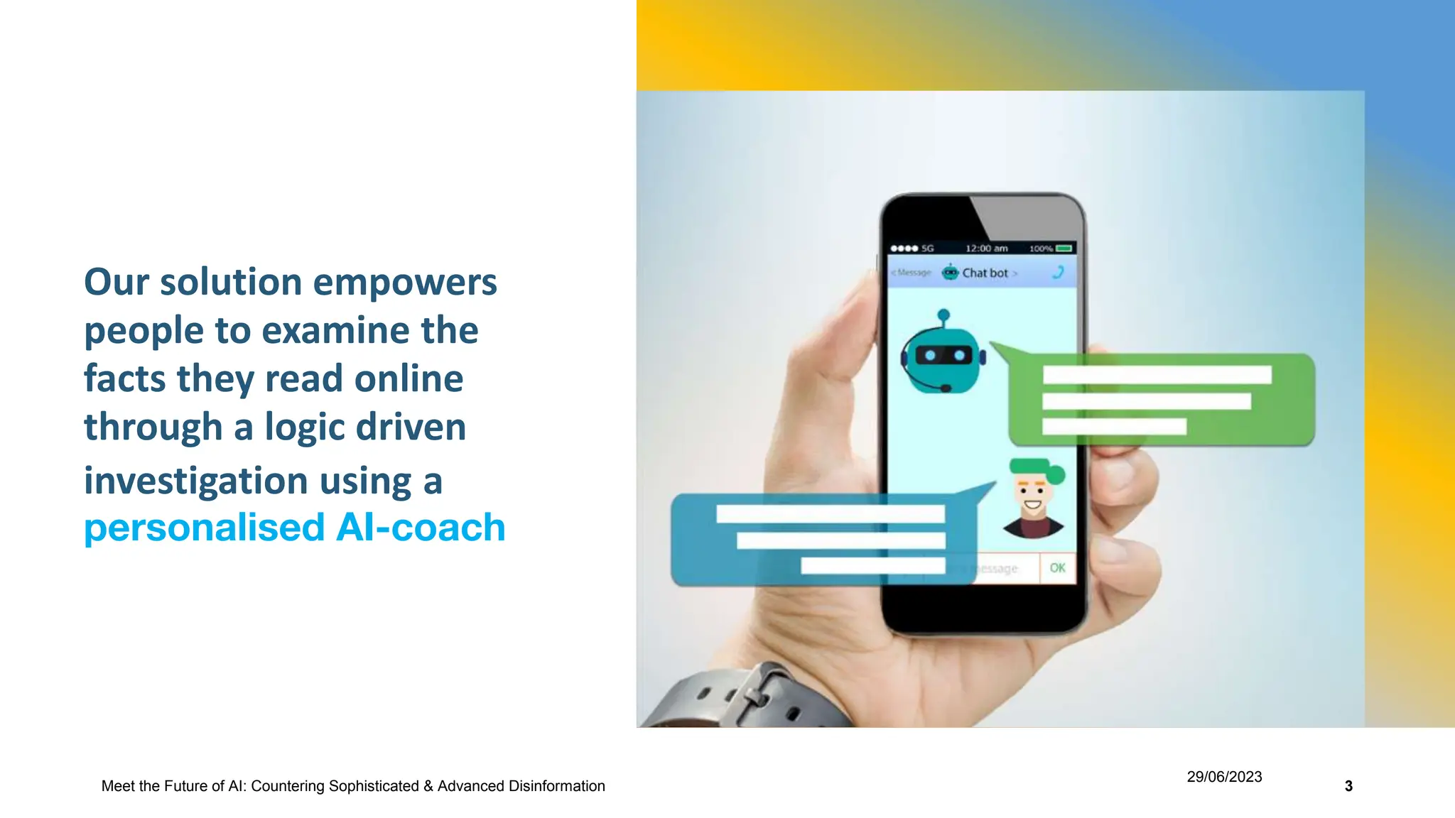How Generative Ai Can Combat Disinformation Ppt