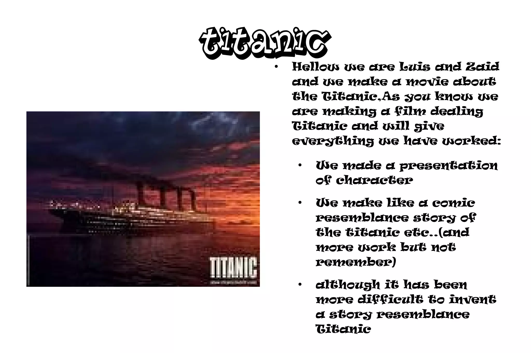 Titanic | PPT