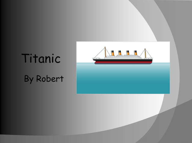 Titanic | PPTX | Cruises | Travel Type