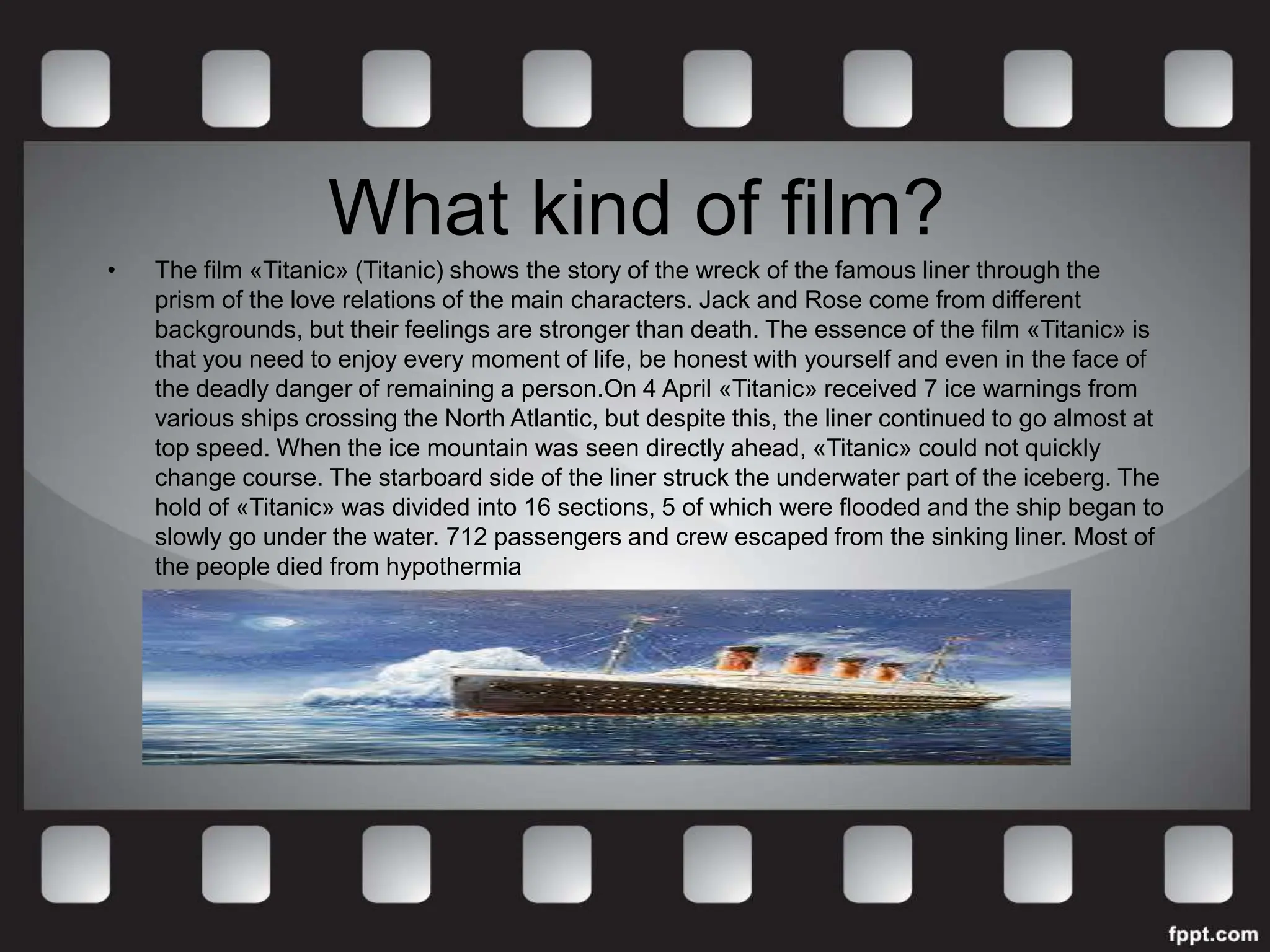 Titanic its history moment in our planet | PPTX