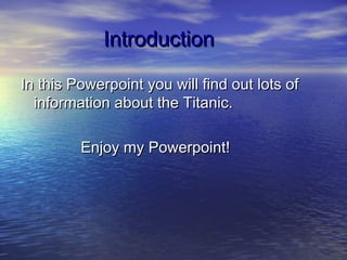 Titanic by max | PPT