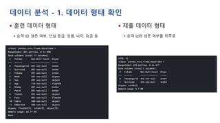 Titanic kaggle competition | PPTX