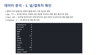 Titanic kaggle competition | PPTX