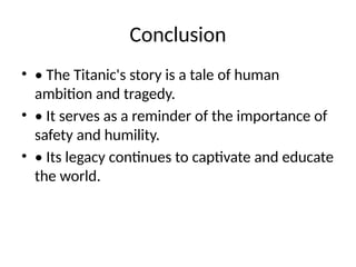Titanic_Presentation.pptx by dr jerin joseph | PPT
