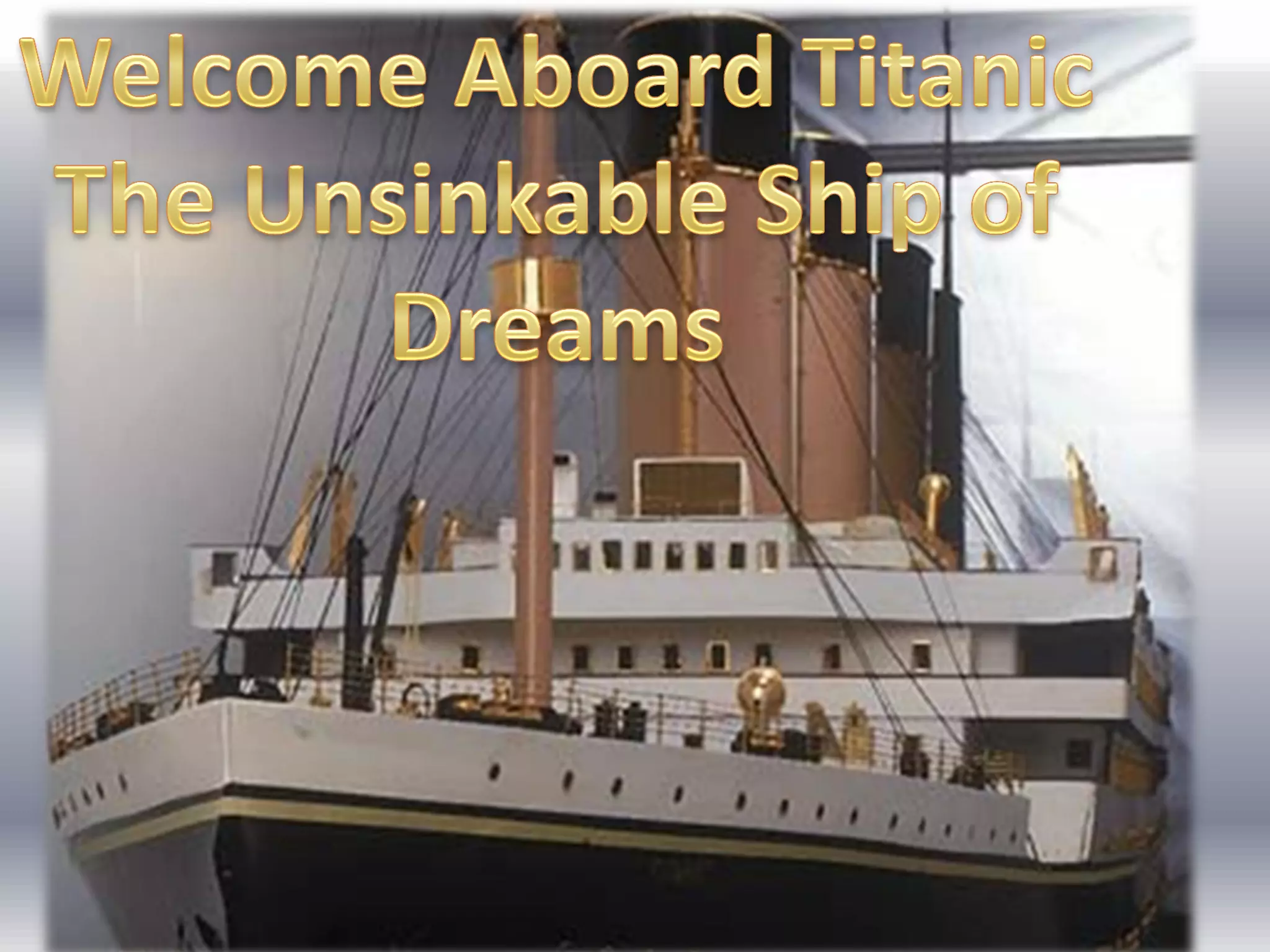 Titanic presentation main | PDF