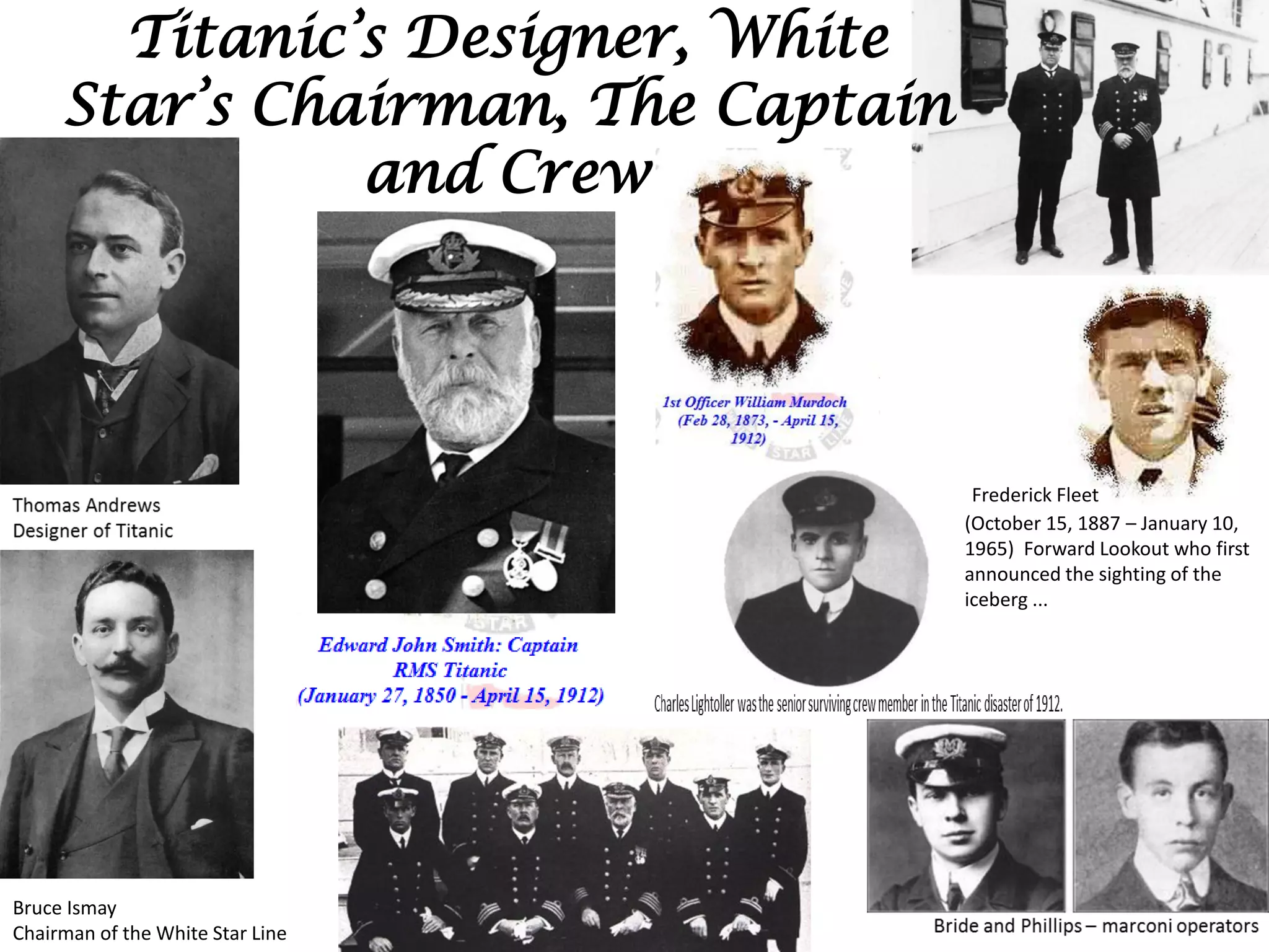 Titanic presentation main | PDF