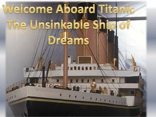 Titanic presentation main | PDF