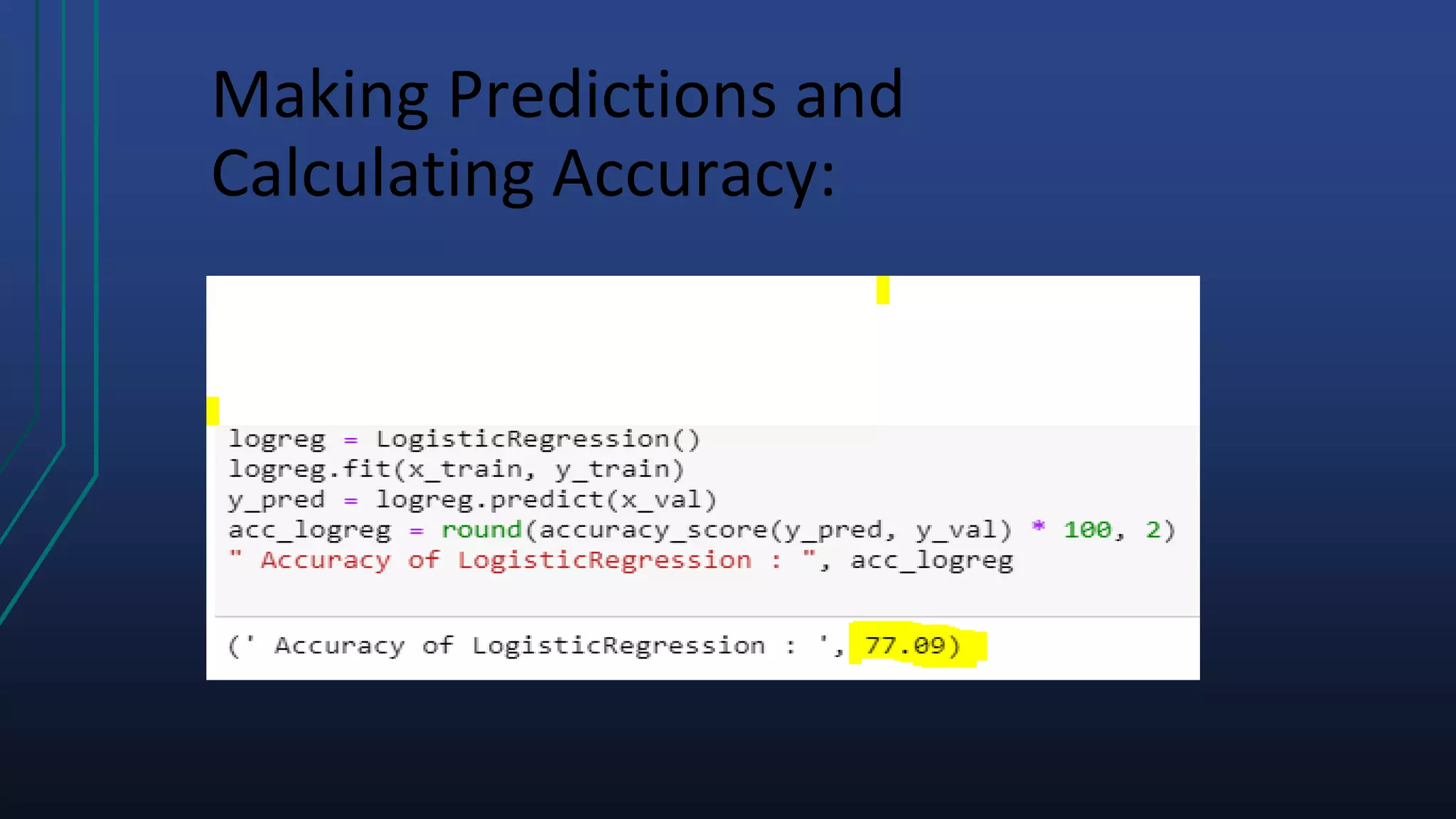 Titanic survivor prediction ppt (5) | PPTX