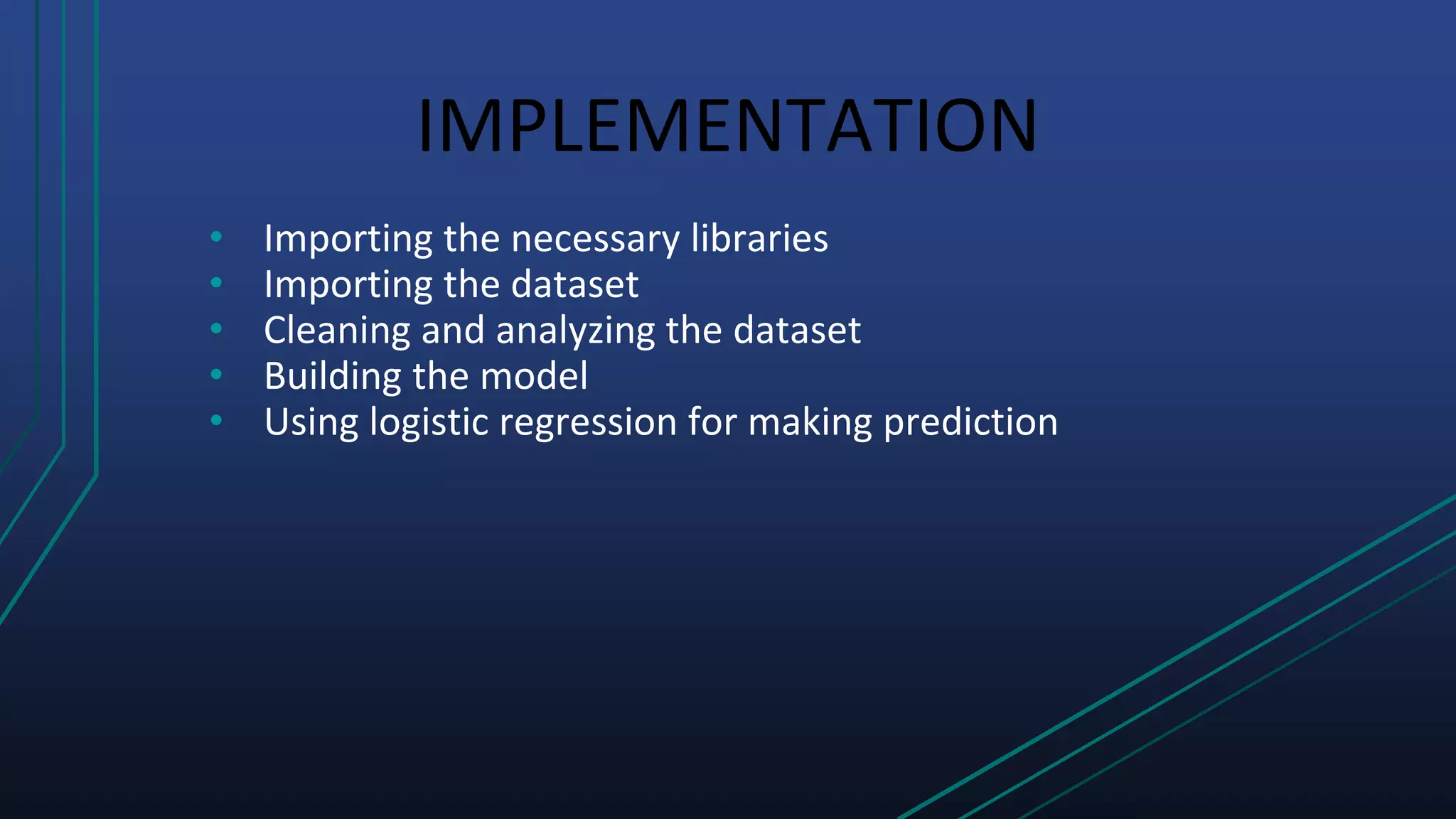 Titanic survivor prediction ppt (5) | PPTX