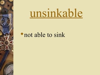 Finding the Titanic - Vocabulary | PPT