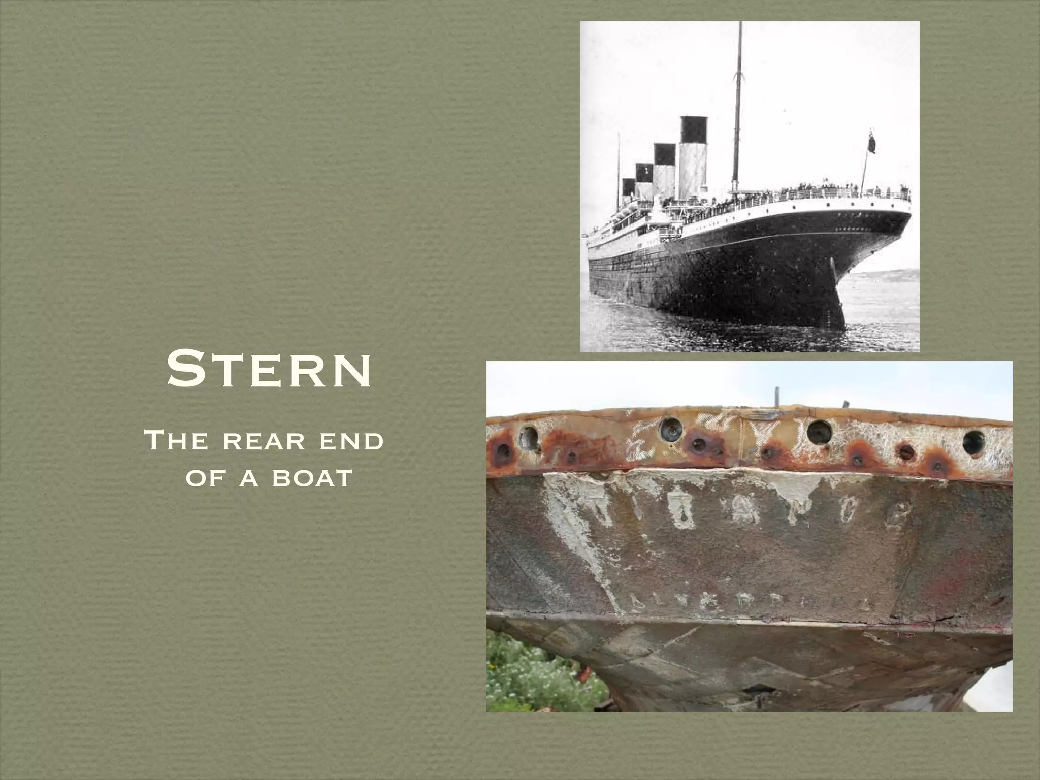 Titanic vocabulary power_point | PPT